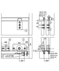 อุปกรณ์บานเลื่อน - Futuretech Intermarketing Co., Ltd. จำหน่าย มือจับ ...